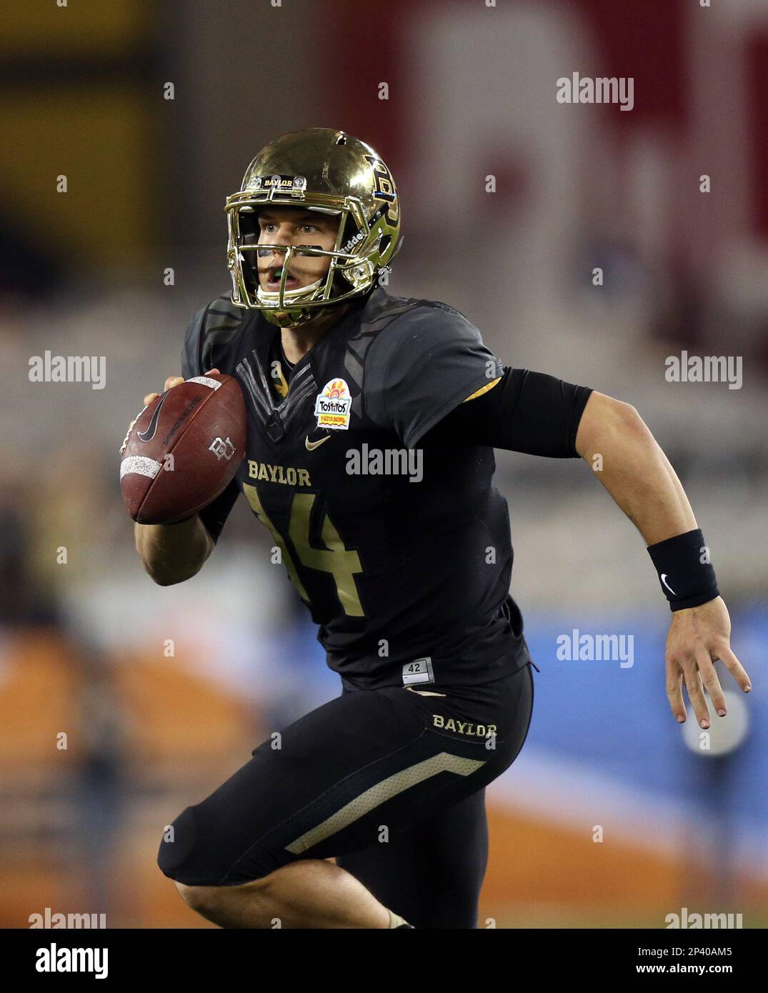 01 January 2014: Baylor's Bryce Petty during Baylor's BCS college ...