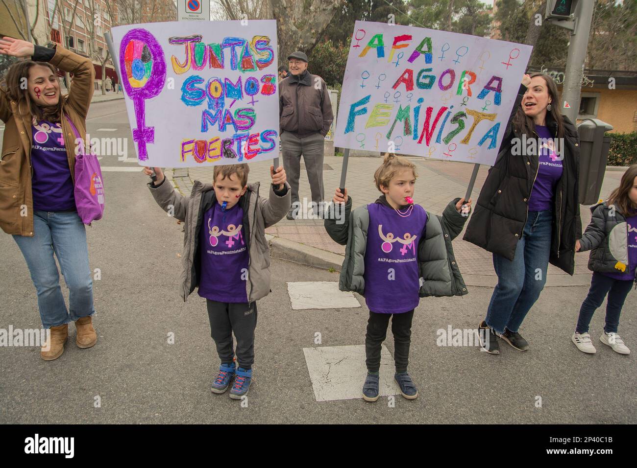 Madrid, Madrid, Spain. 5th Mar, 2023. The Espacio de Mujeres El Sol de ...