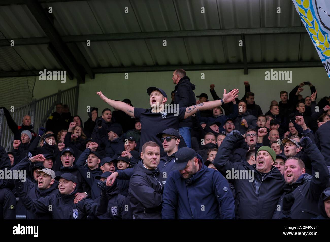 05-03-2023: Sport: RKC v PSV WAALWIJK, NETHERLANDS - MARCH 5: fans of ...