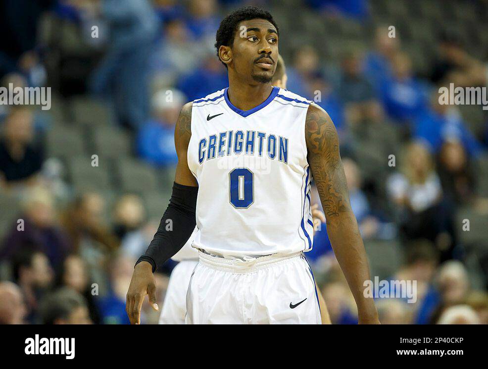 Nov 07, 2014 - Omaha, NE U.S. - Creighton Bluejays forward Leon Gilmore ...