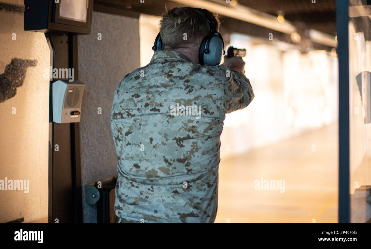 NAVAL SUPPORT ACTIVITY, Bahrain (January 31, 2023) - A Marine assigned ...