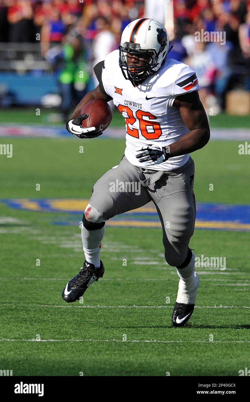 October 11 2014: Cowboy running back Desmond Roland runs during the ...