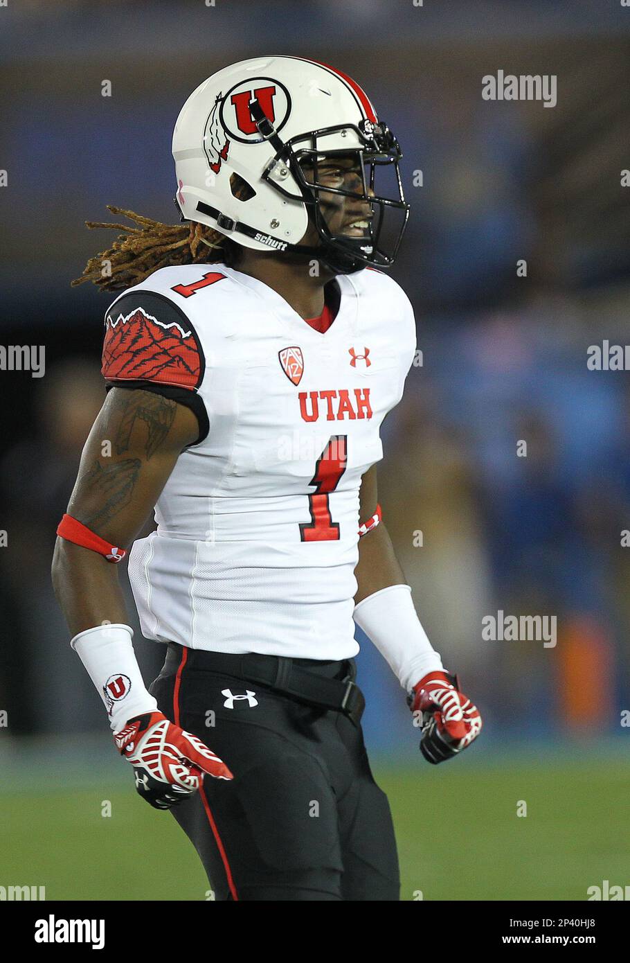October 04, 2014: Utah Utes quarterback Kendal Thompson (1) during the ...