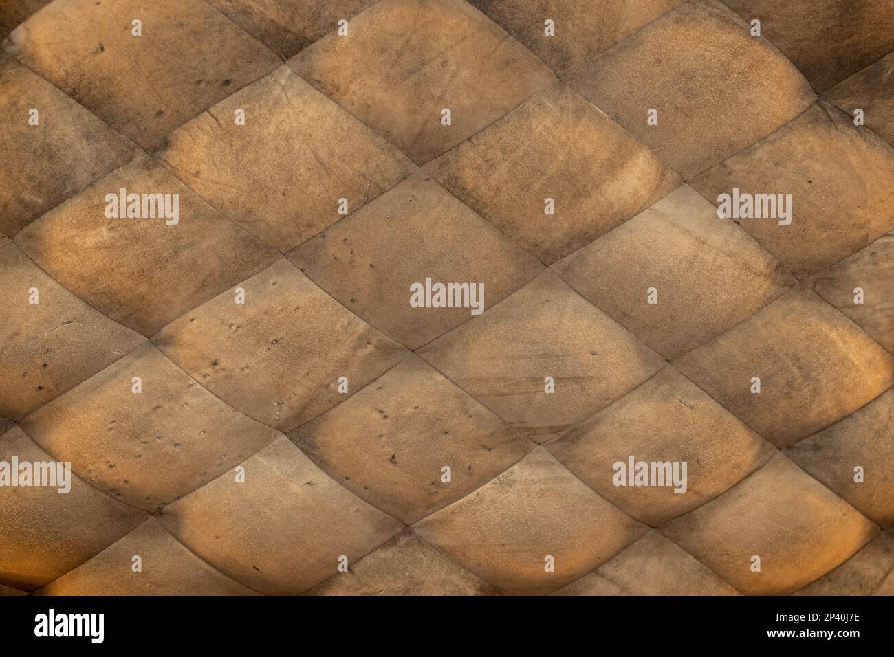 Leather ceiling in an Austrian restaurant, texture Stock Photo - Alamy