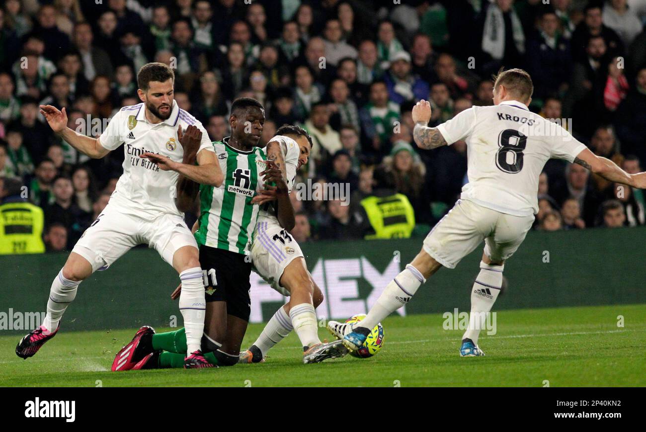 Sevilla, Spain. 05th Mar, 2023. Spanish La Liga soccer match Betis vs ...