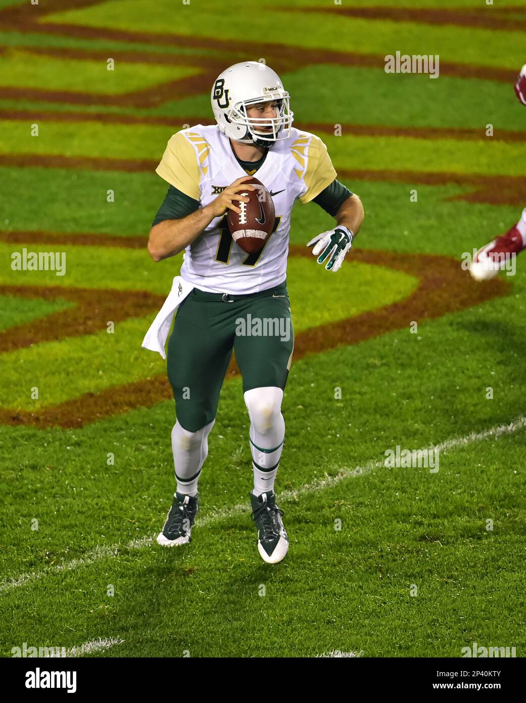 Baylor Bears Seth Russell (17) during a game against the Iowa State ...