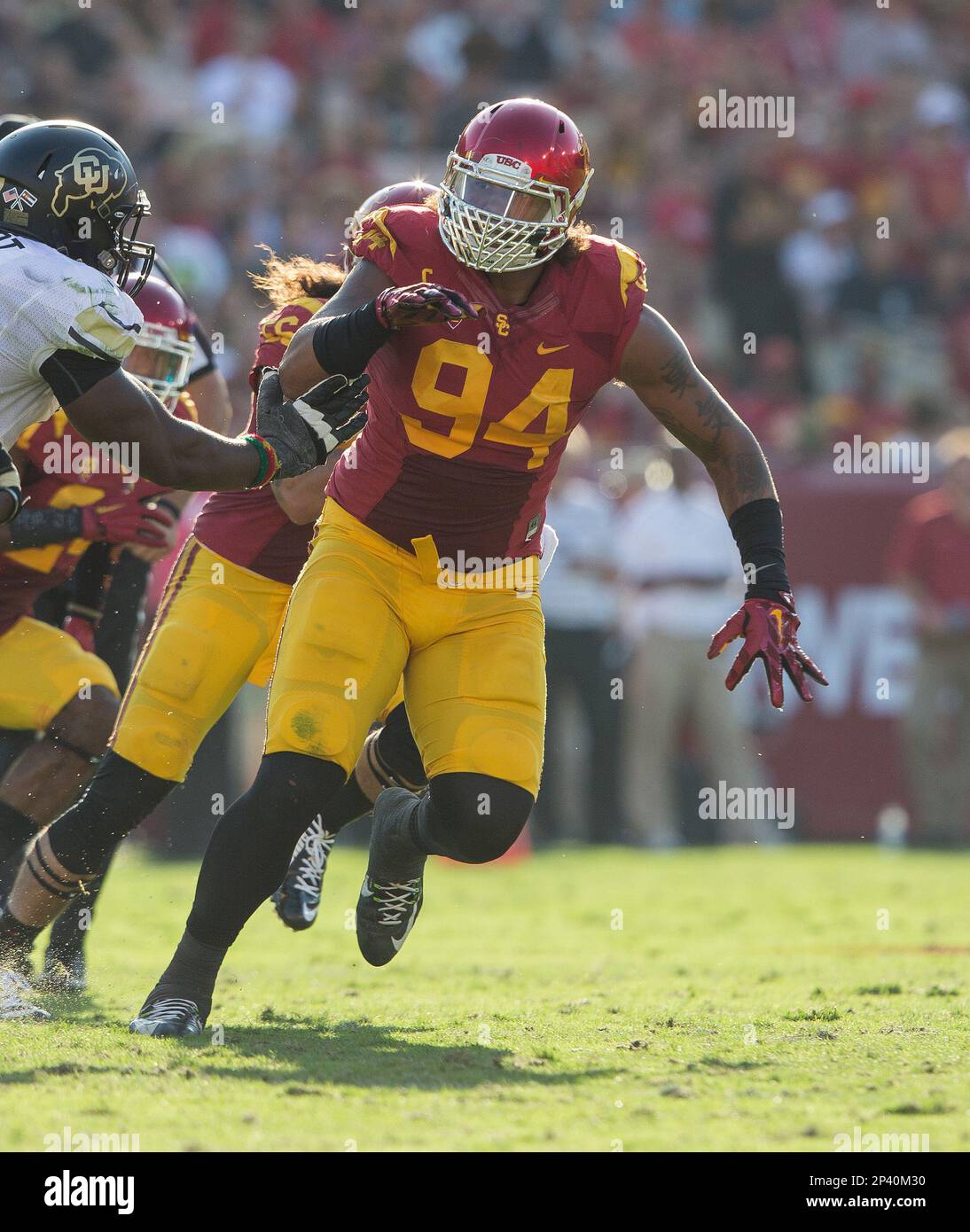 USC Trojans Leonard Williams (94) during a game against the Colorado ...