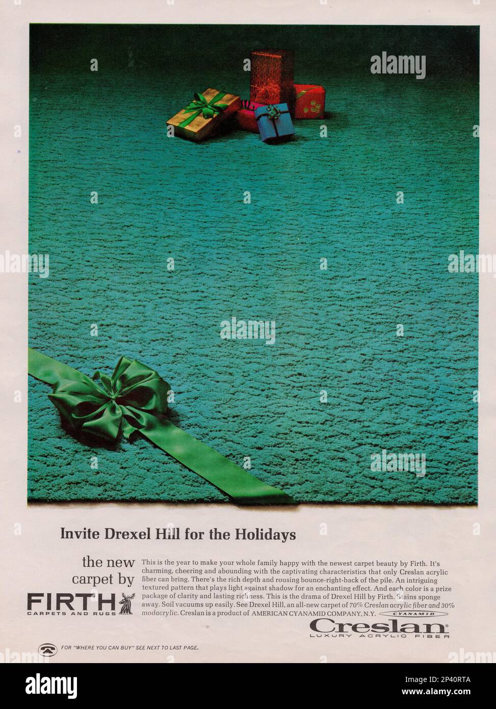 Creslan Luxury Acrylic Fiber Firth carpets and Rugs magazine ...