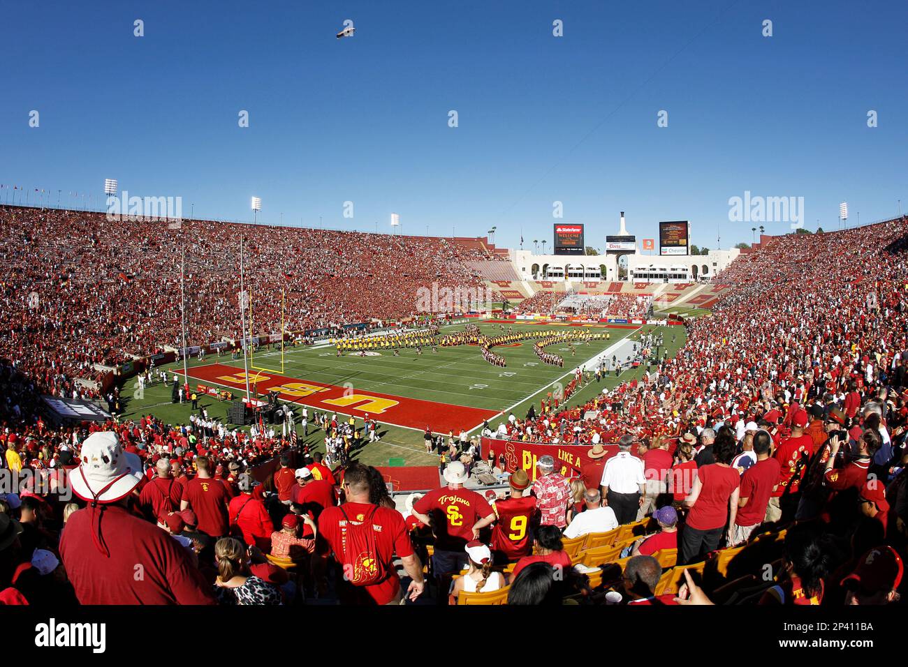 01 September 2012: General View before the NCAA football game between ...
