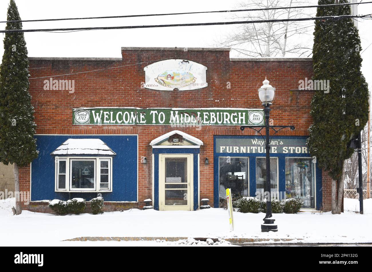 Welcome to middleburgh hi-res stock photography and images - Alamy