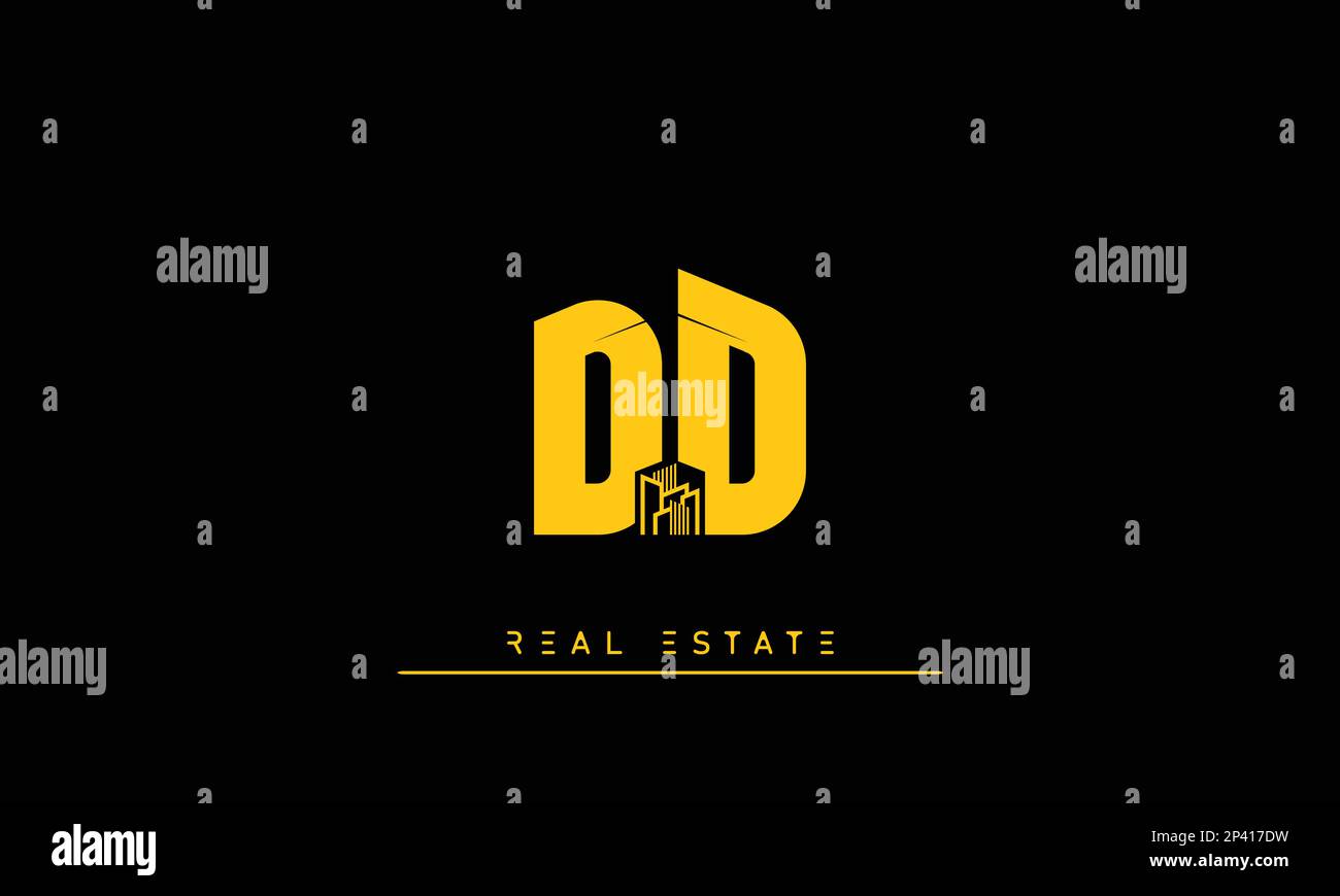 Dd real estate logo hi-res stock photography and images - Alamy