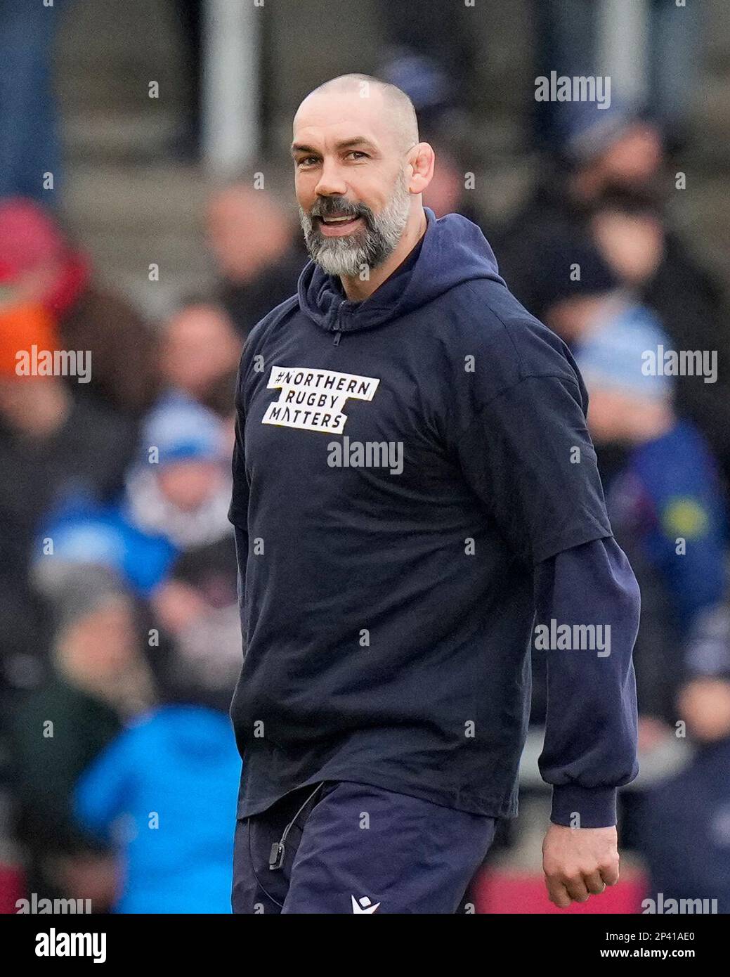 Eccles, UK. 05th Mar, 2023. Alex Sanderson Director of Rugby of Sale ...