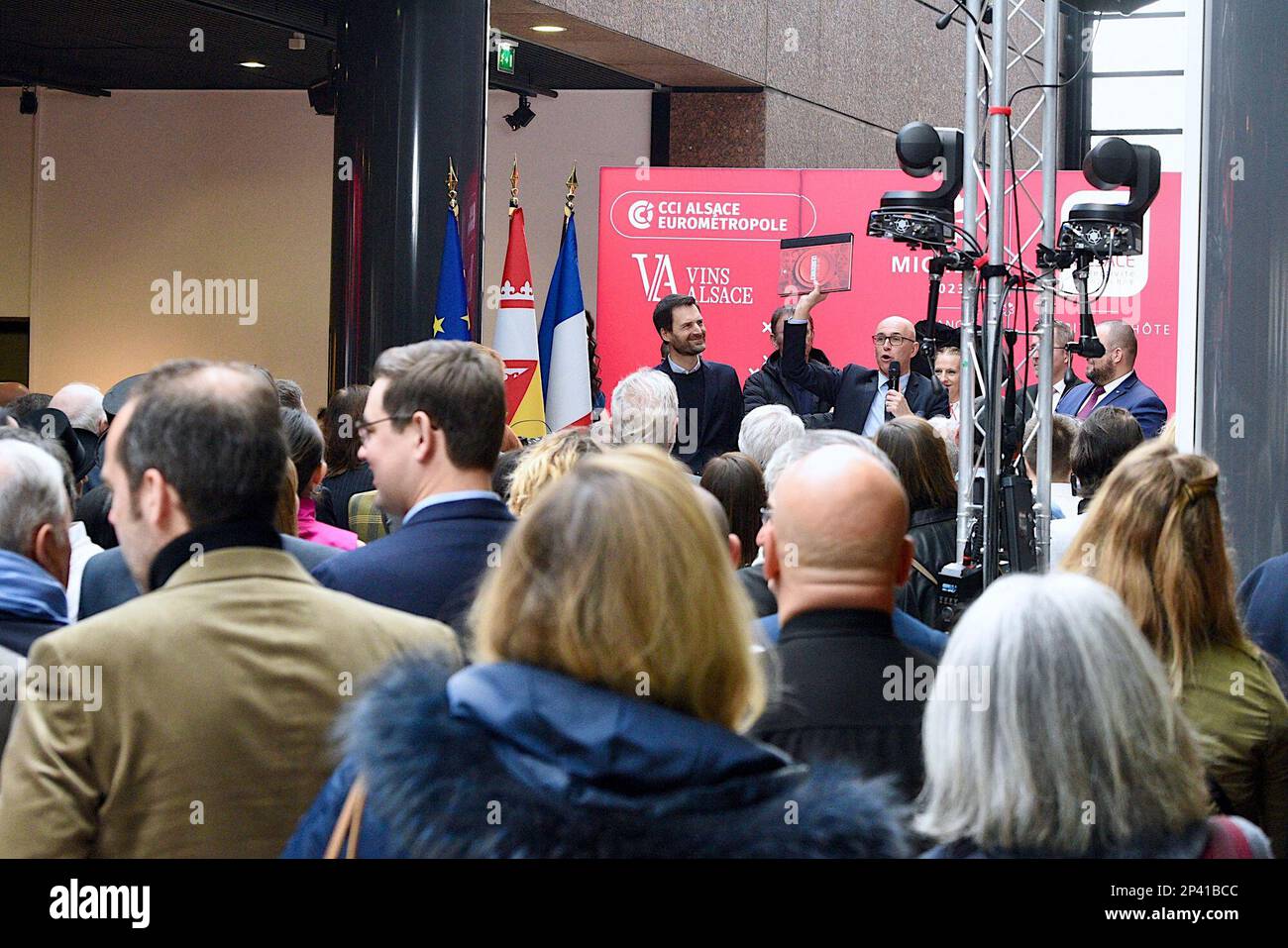 Strasbourg, France. 05th Mar, 2023. Start of the Michelin Guide Stars ...