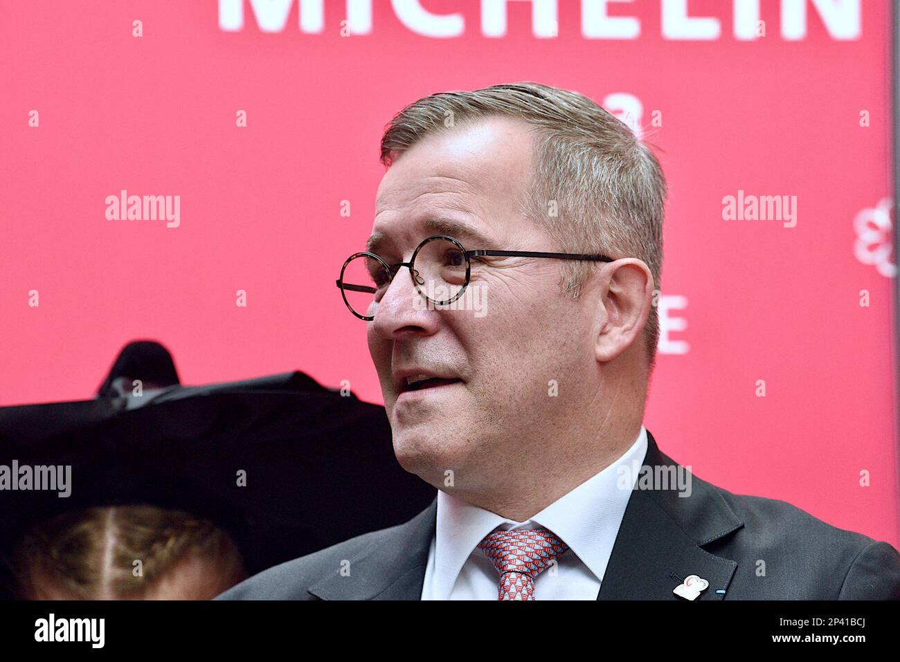 Strasbourg, France. 05th Mar, 2023. Start of the Michelin Guide Stars ...