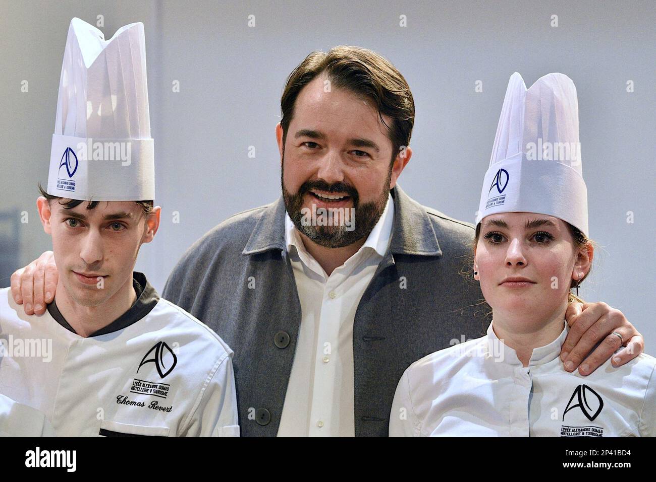 Strasbourg, France. 05th Mar, 2023. Start of the Michelin Guide Stars ...