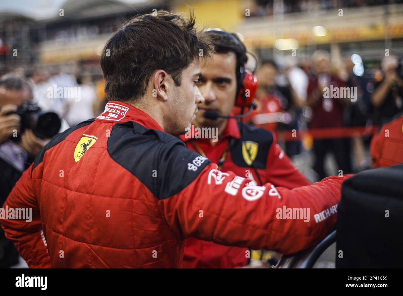 LECLERC Charles (mco), Scuderia Ferrari SF-23, portrait during the ...