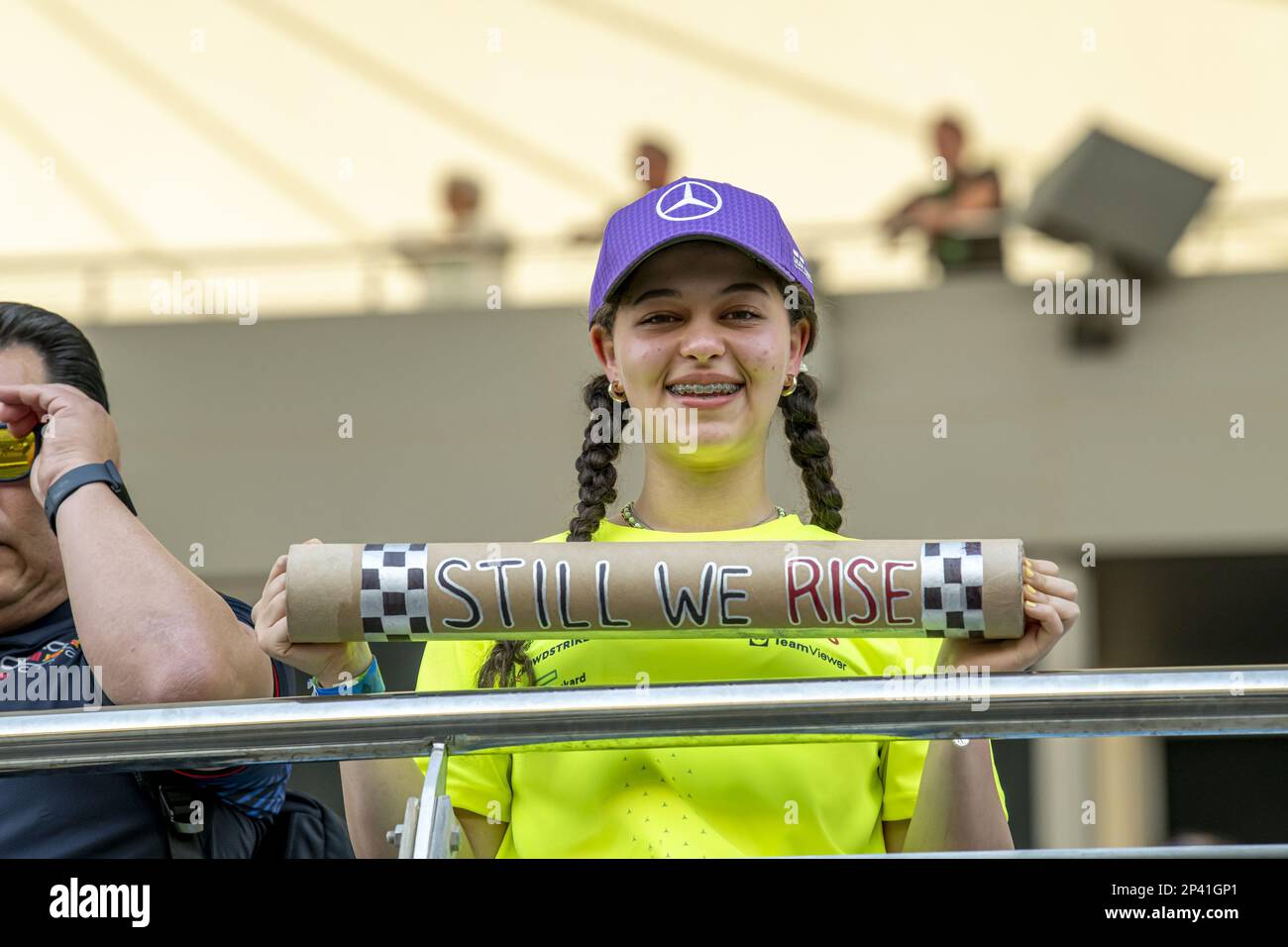 Sakhir - 05-03-2023, Bahrain, Fans at the Formula 1 Bahrain Grand Prix ...