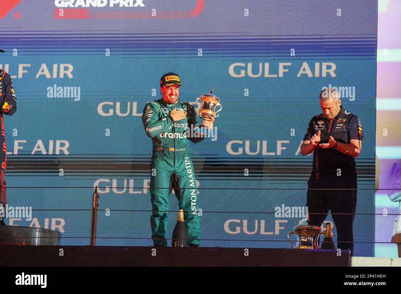 Fernando alonso celebrating hi-res stock photography and images - Alamy