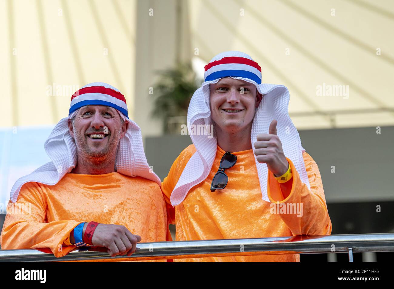 Sakhir - 05-03-2023, Bahrain, Fans at the Formula 1 Bahrain Grand Prix ...