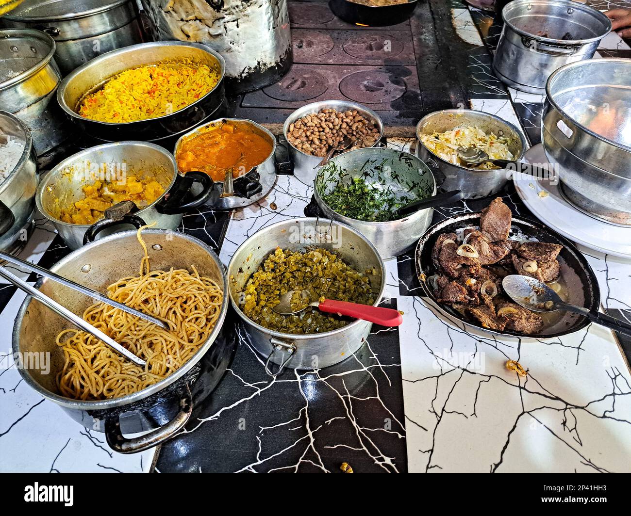 Traditional brazilian food at the Pantanal Marimbus, waters of many ...