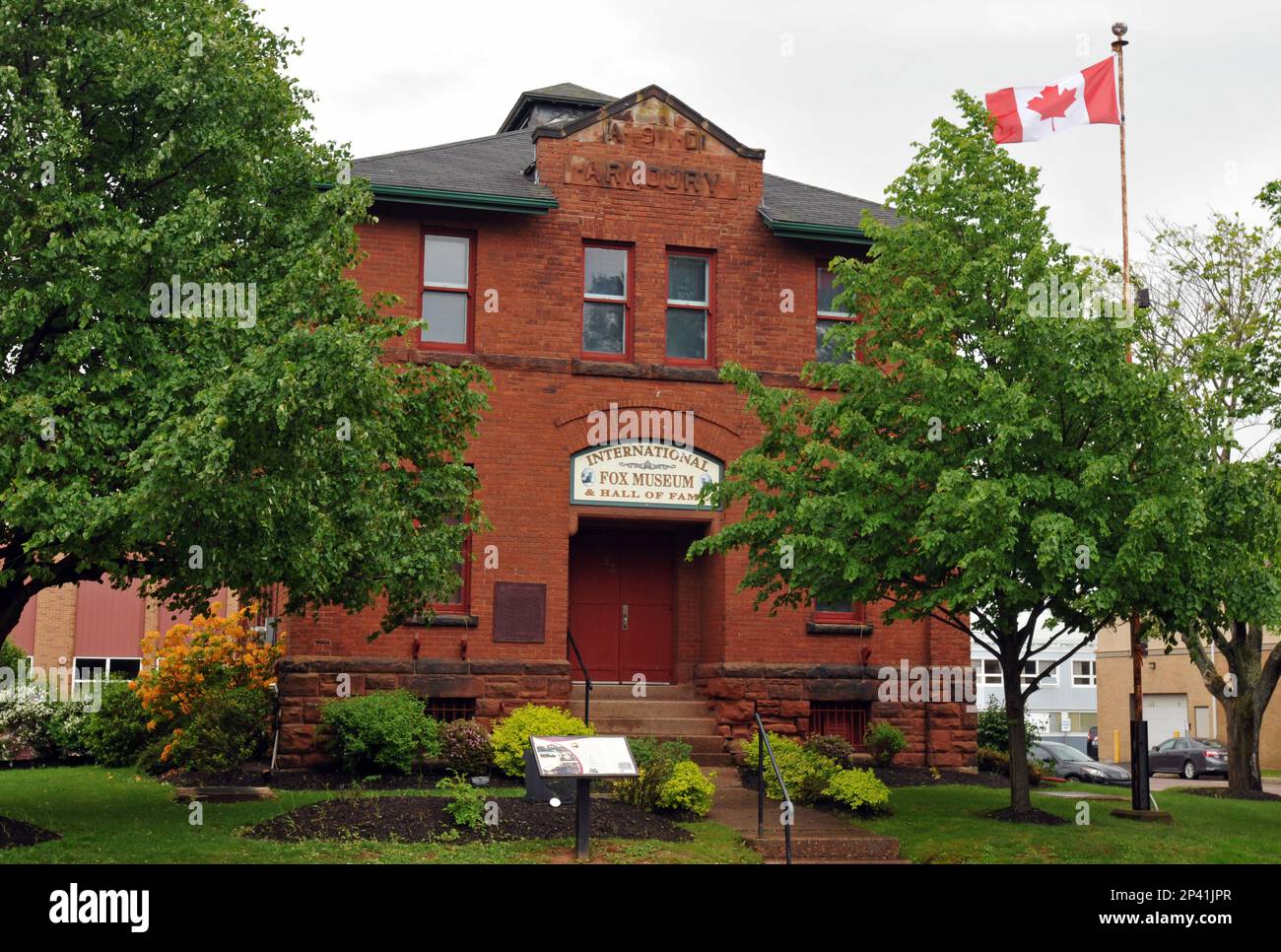 The former Summerside Armoury, built in 1911, now houses the ...