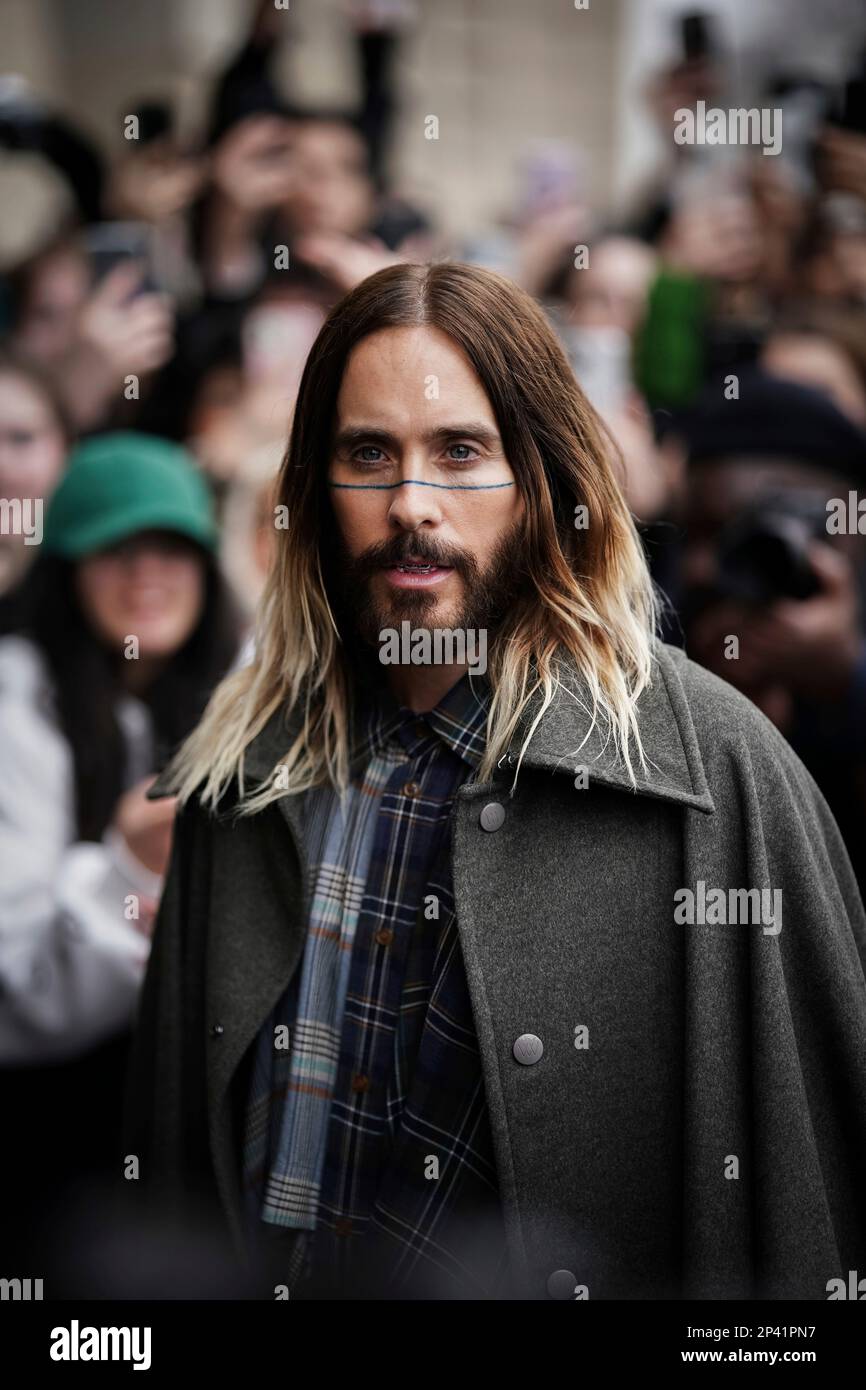 Jared Leto poses for photographers upon arrival at the Vivienne ...