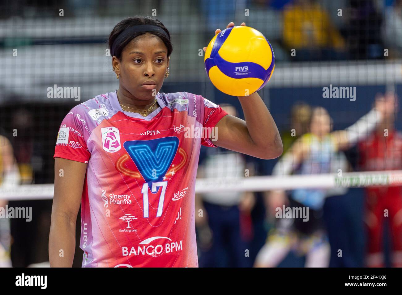 Myriam Sylla (Vero Volley Milano Stock Photo - Alamy