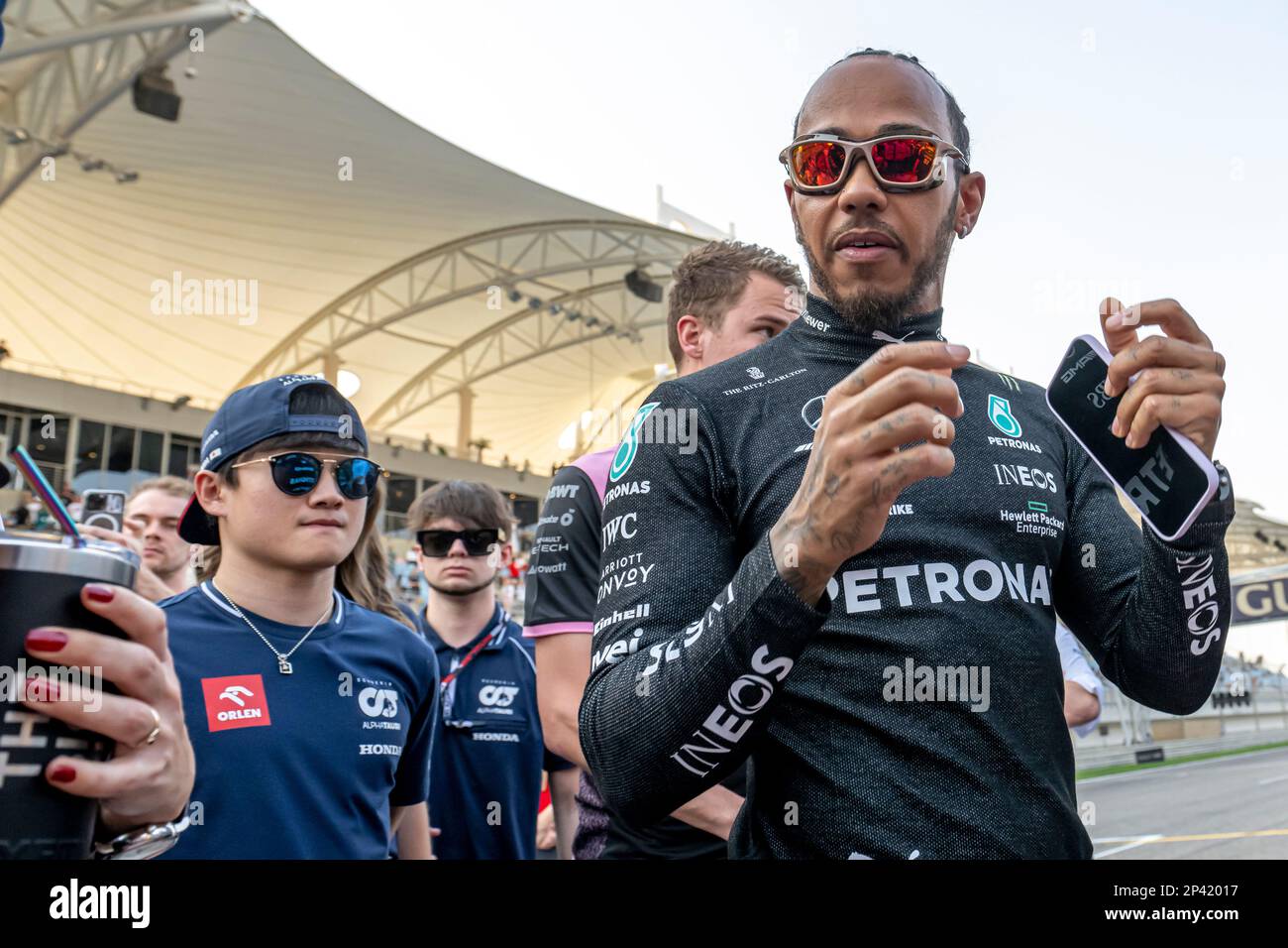 Sakhir, Bahrain, March 05, Lewis Hamilton, from the United Kingdom ...