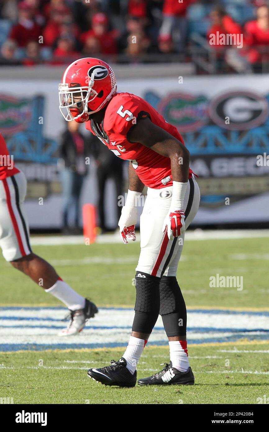 01 November 2014: Georgia Bulldogs cornerback Damian Swann (5) during ...