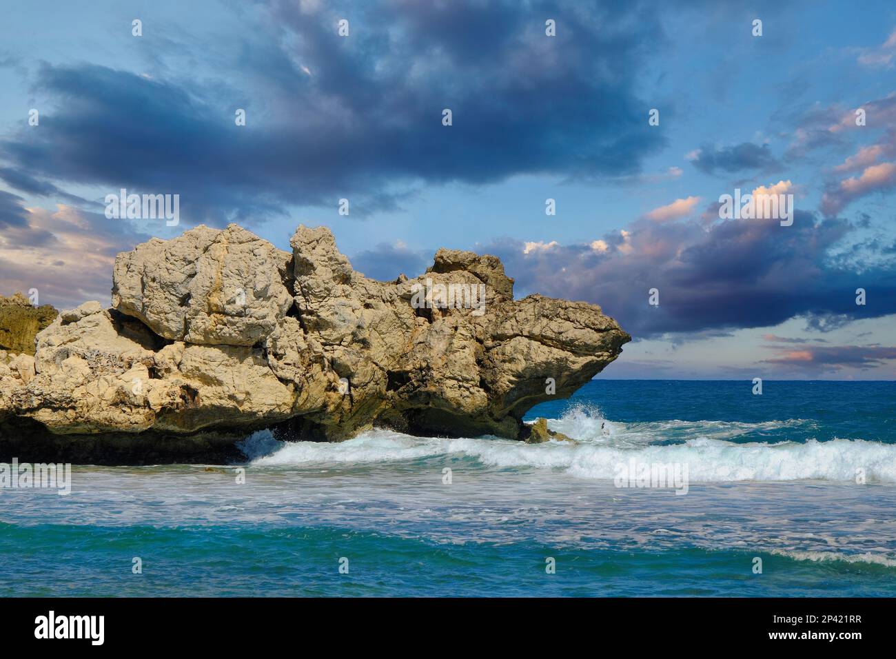 LABADEE, HAITI -January 31, 2023: Labadee is a port located on the ...