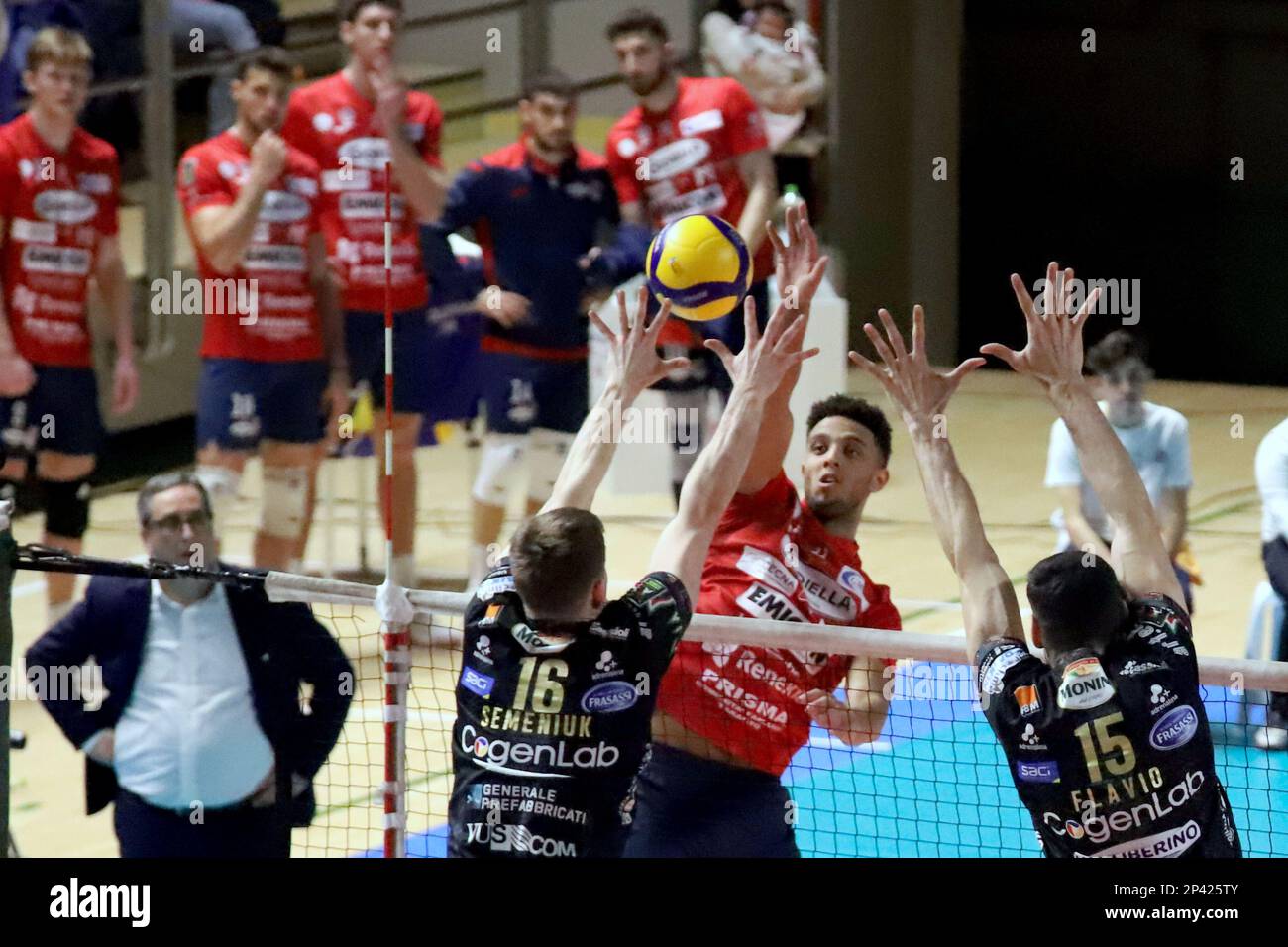 PalaMazzola, Taranto, Italy, March 05, 2023, Ibrahim Lawani Prisma ...