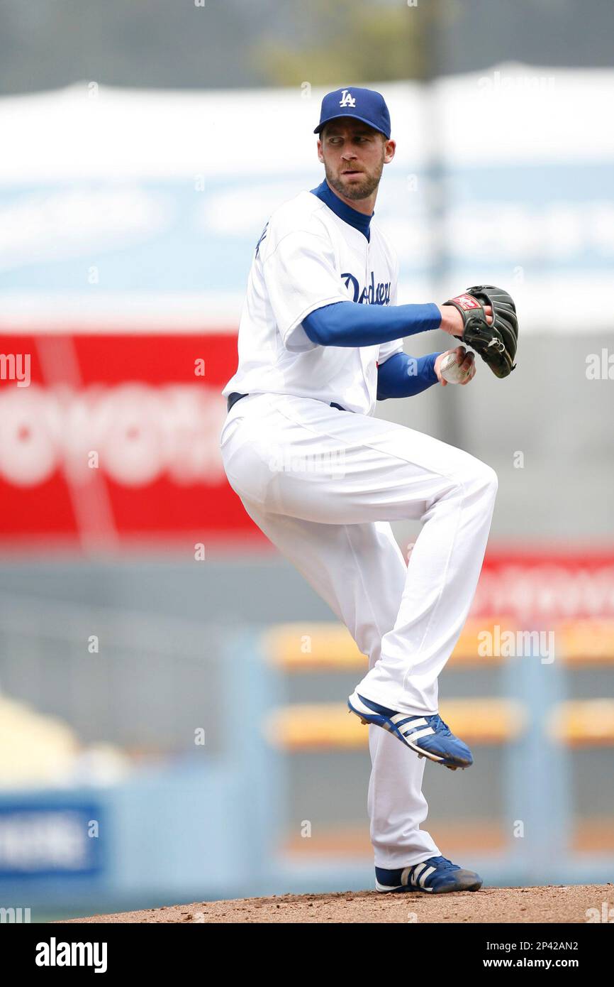 Mark Hendrickson of the Los Angeles Dodgers during a 2007 MLB season ...
