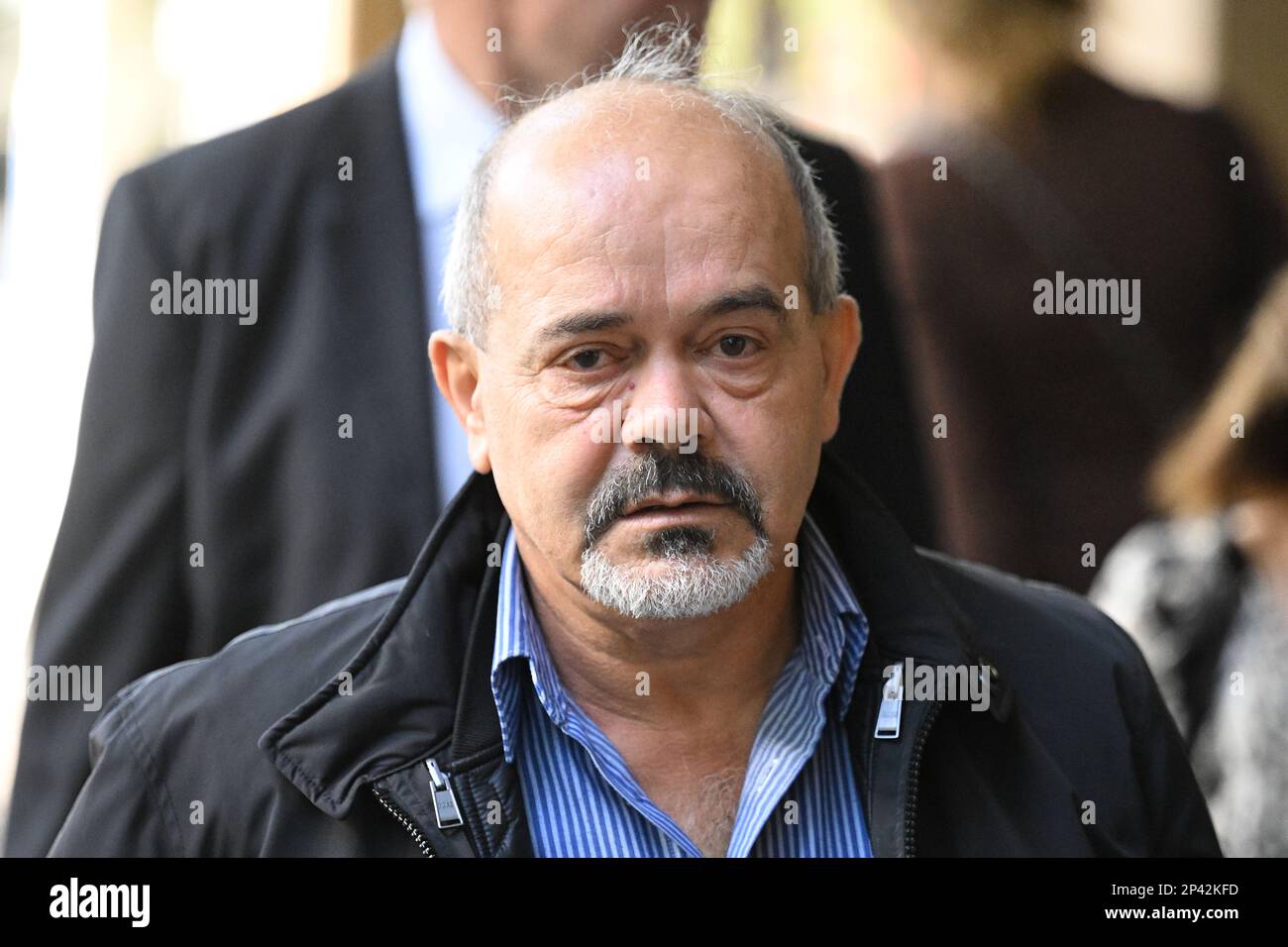 Milad El-Halabi arrives to the Melbourne Magistrates Court, in ...