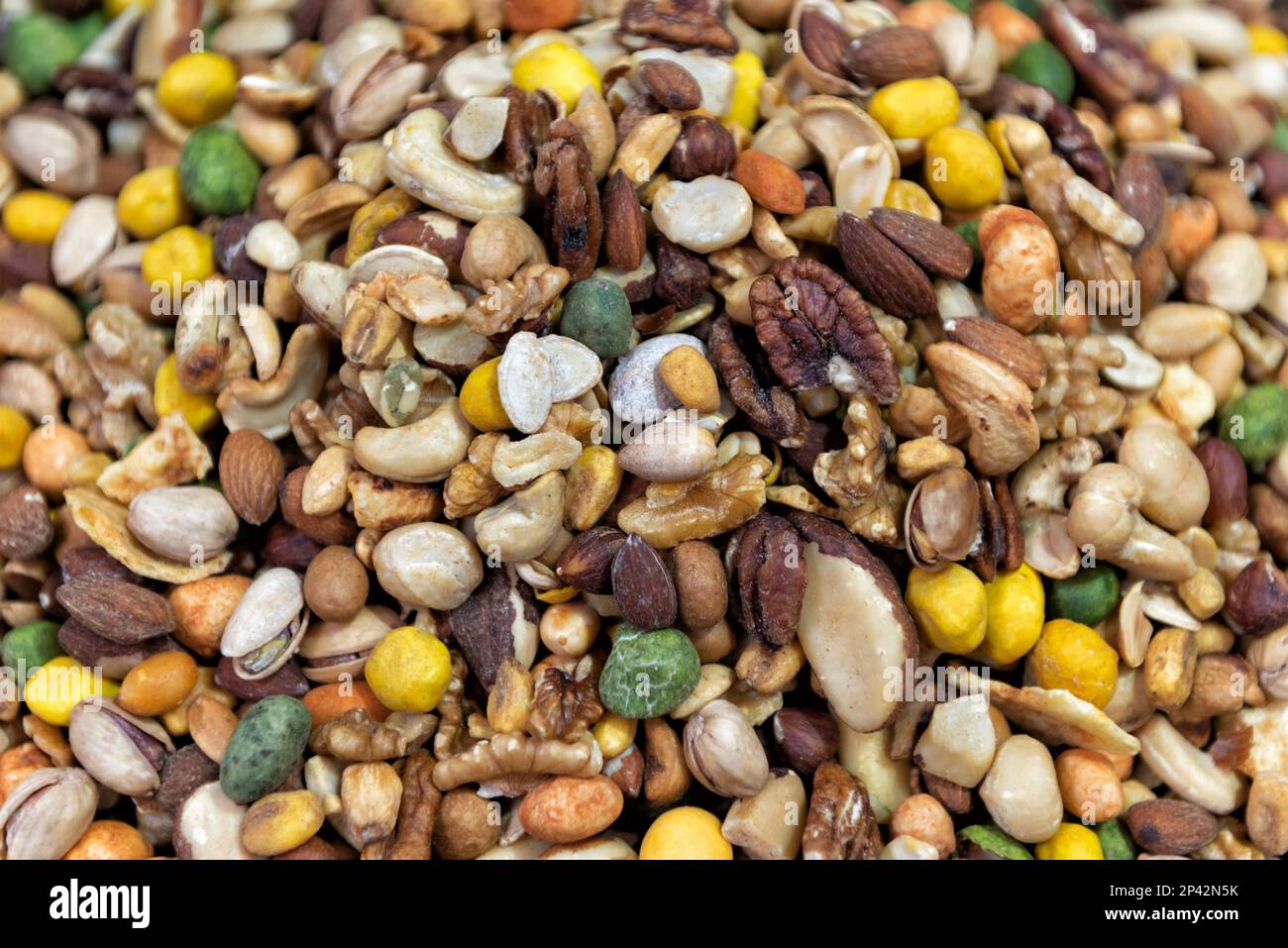 Nuts mix pistachios hazelnuts hi-res stock photography and images - Alamy