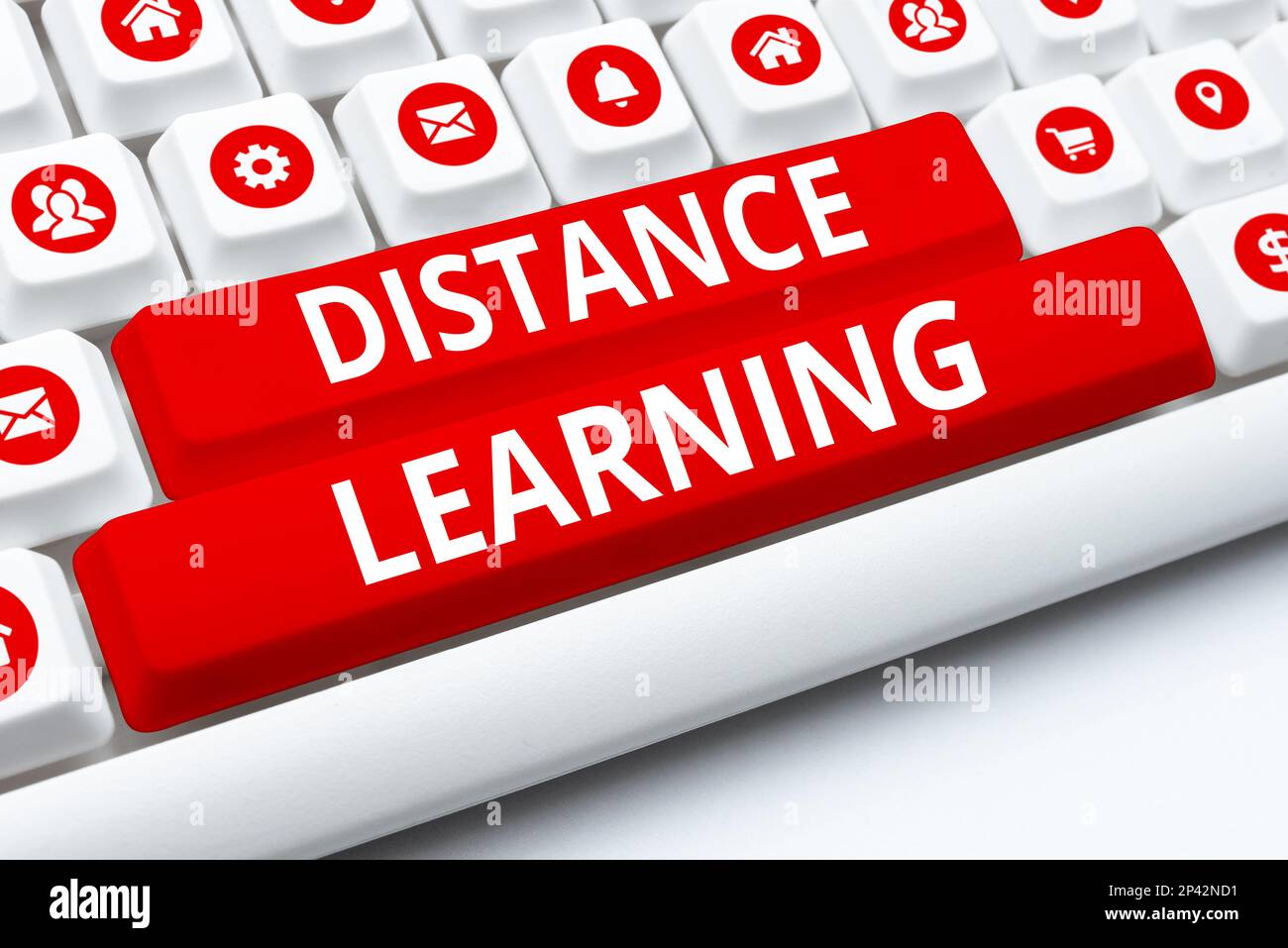 Conceptual caption Distance Learning. Concept meaning educational ...