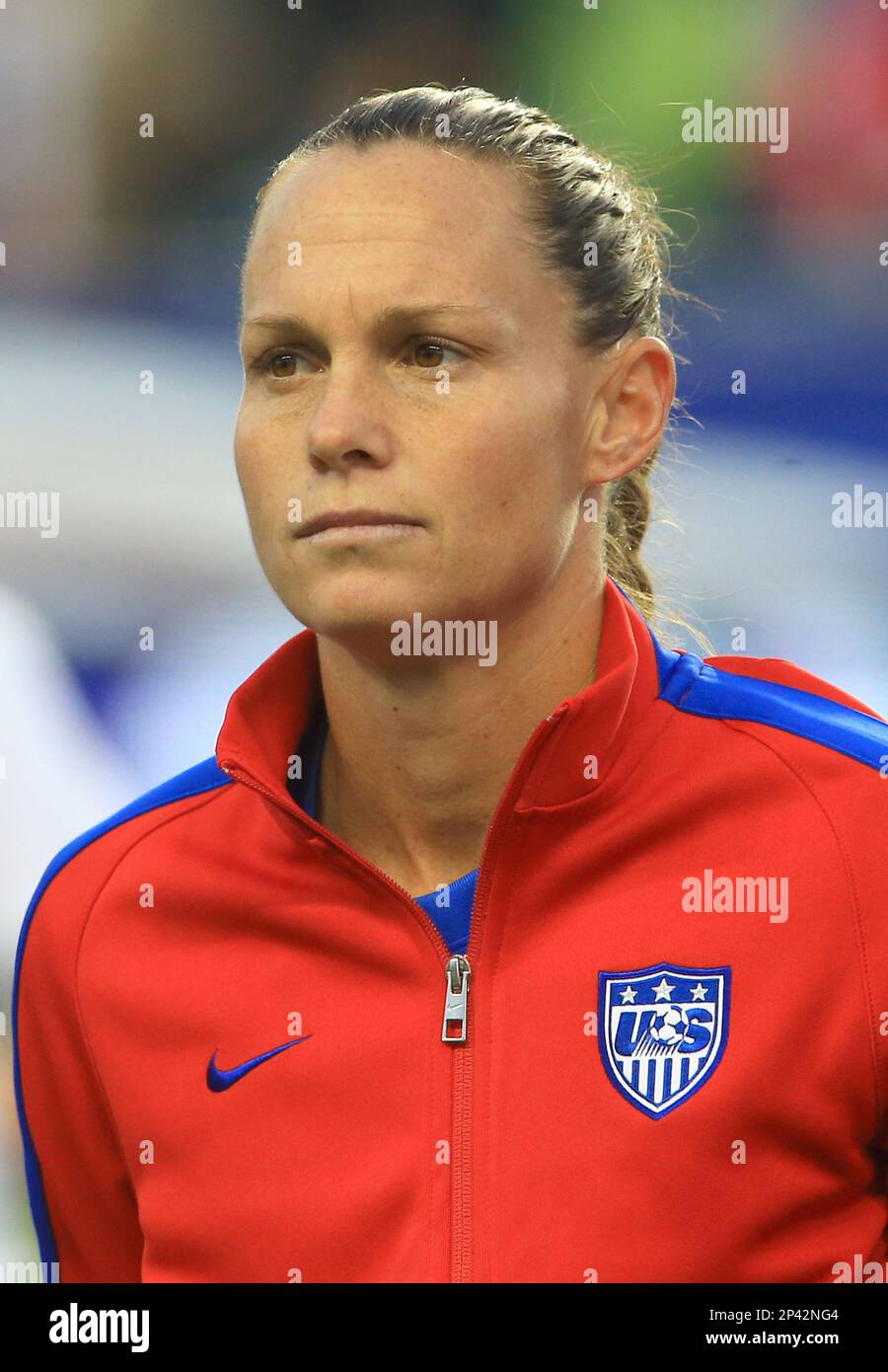 October 26 2014: Christine Rampone (3)of the USA before the Costa Rica ...