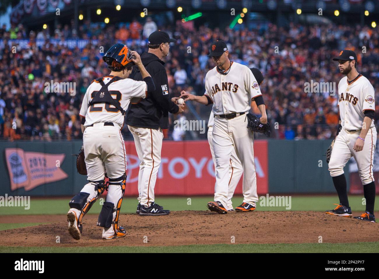October 25 2014 San Francisco Giants Manager Bruce Bochy 15