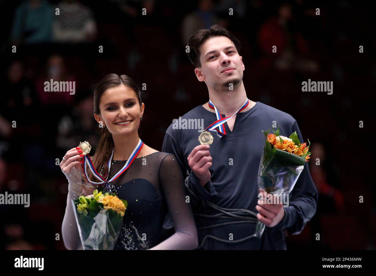 Saint Petersburg, Russia. 05th Mar, 2023. Sofya Tyutyunina and Andrey ...