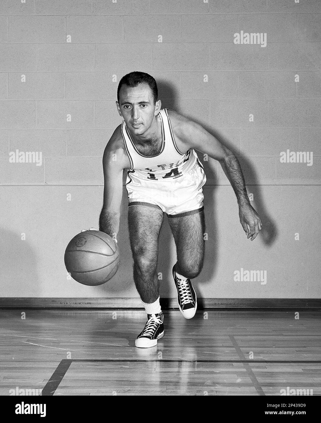 NBA FILE: Legendary Hall of Famer Bob Cousy of the Boston Celtics ...