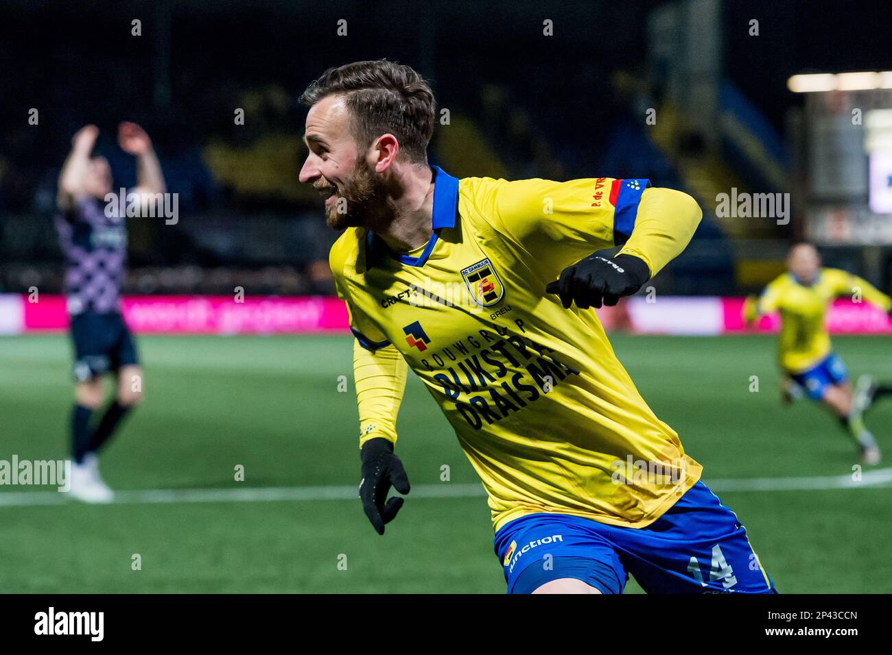 LEEUWARDEN - Michael Breij of SC Cambuur celebrates his goal during the ...