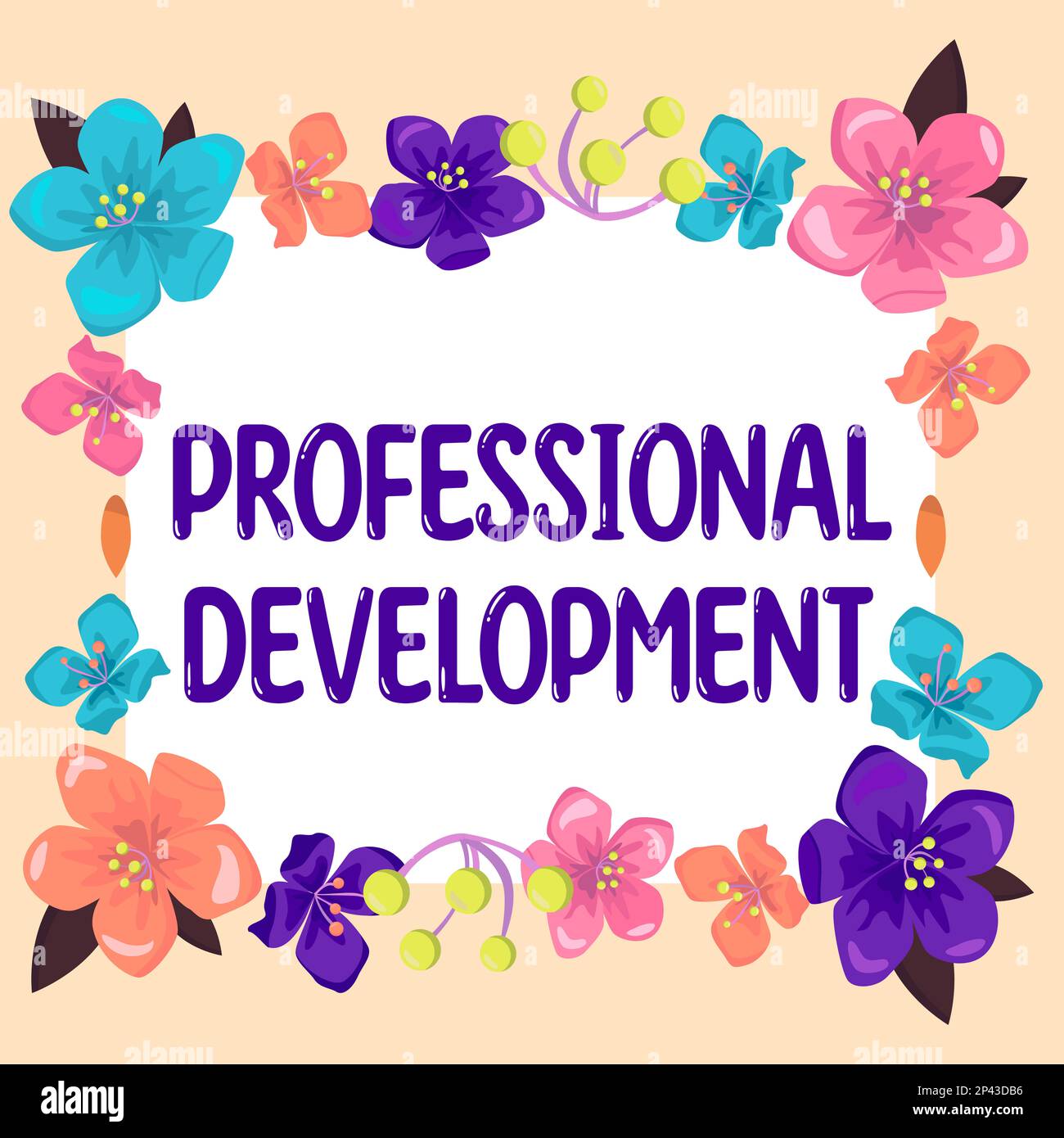 Conceptual caption Professional Development. Business idea Learning to ...