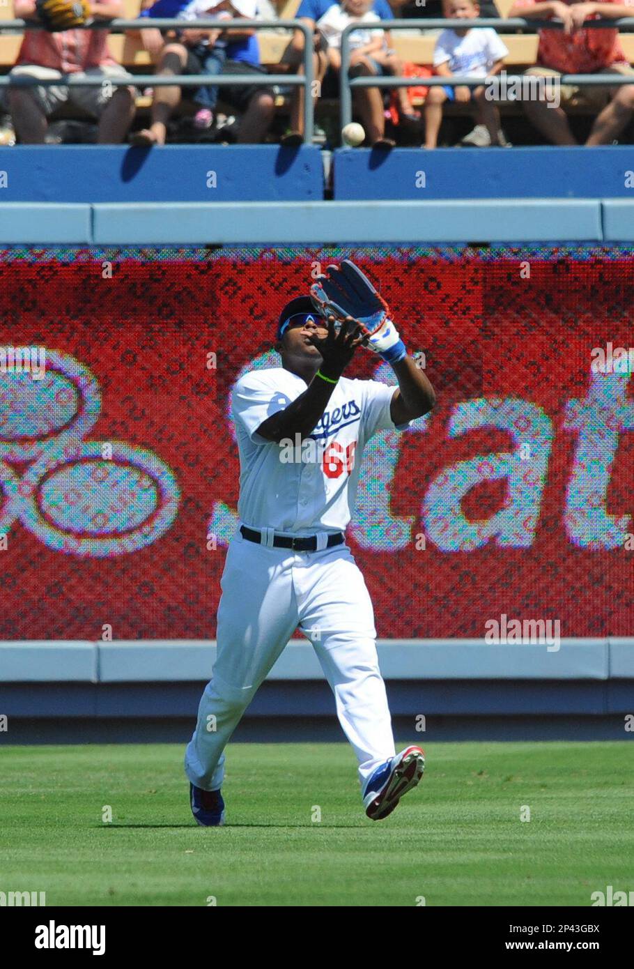 03 September 2014: Los Angeles Dodgers Outfield Yasiel Puig (66) [9924 ...