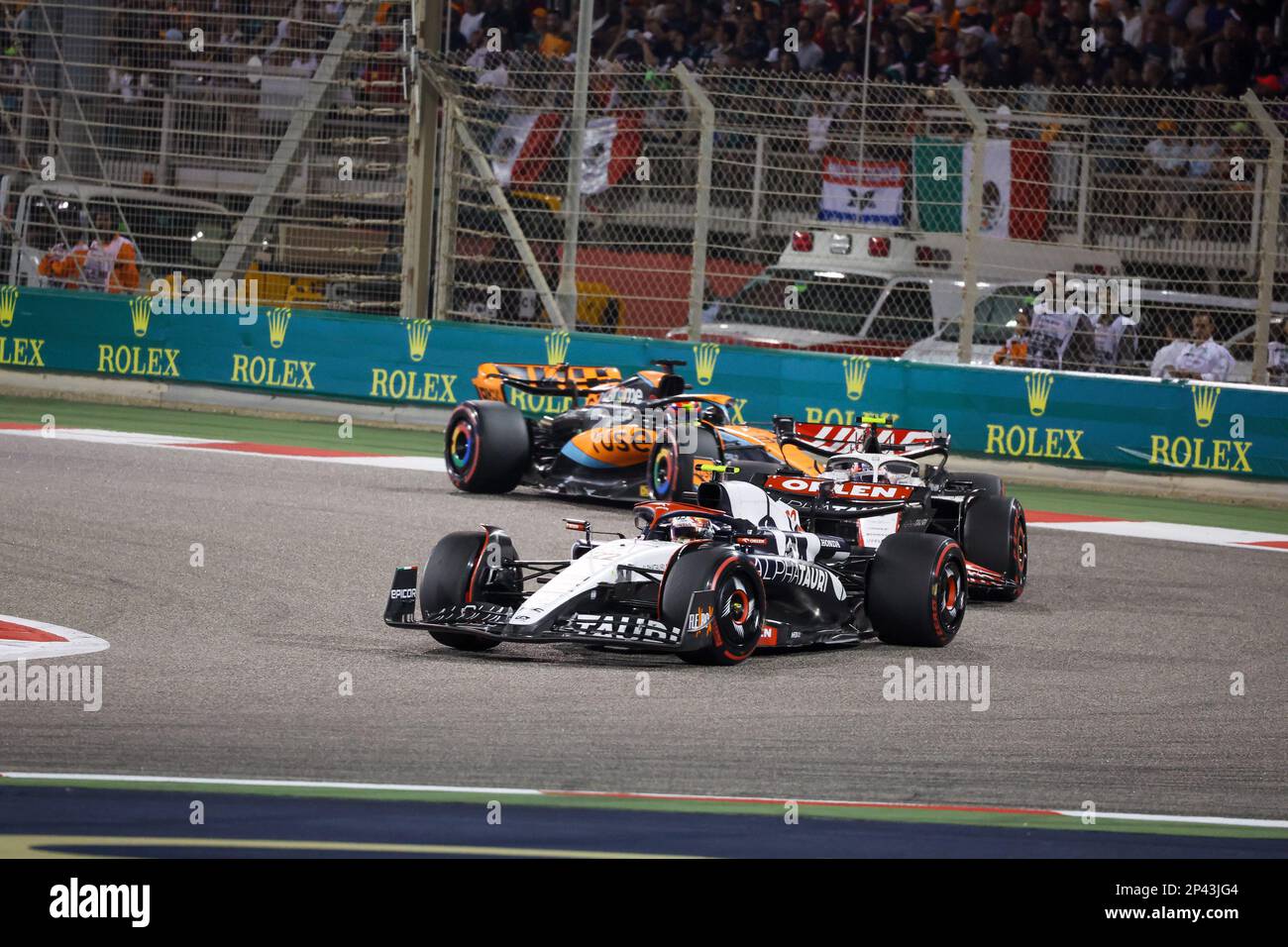 Yuki Tsunoda (JAP) Alpha Tauri AT04 during the race of FORMULA 1 GULF ...