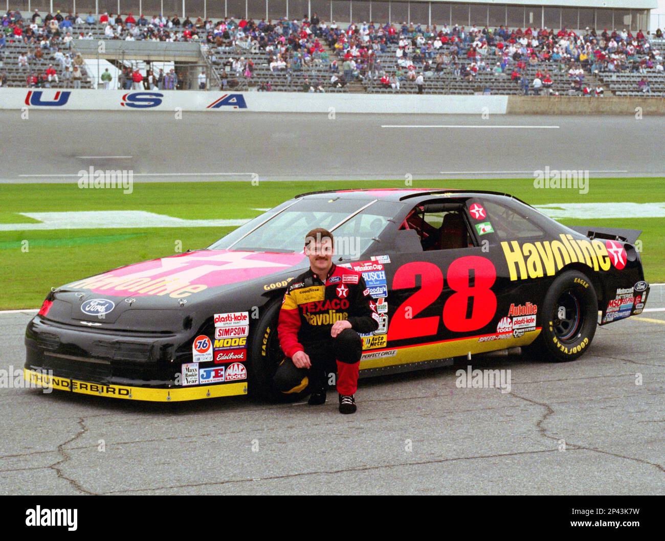 NASCAR FILE: Davey Allison and the Havoline Ford #28 at Daytona ...
