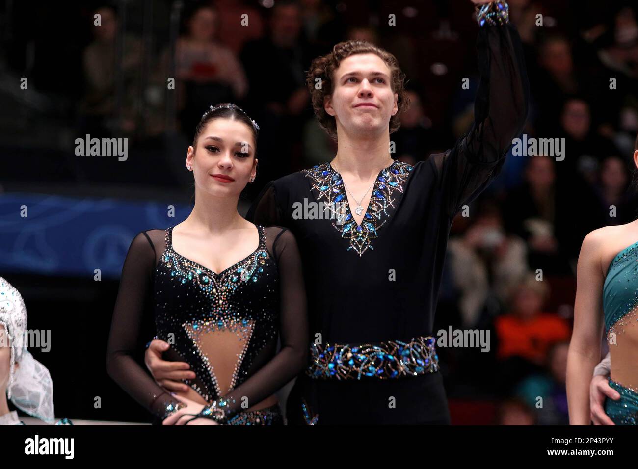 Saint Petersburg, Russia. 05th Mar, 2023. Elizaveta Shanaeva and Pavel ...