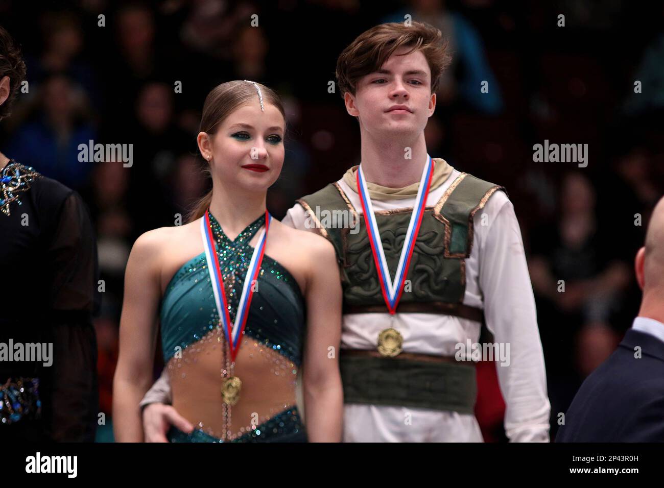 Saint Petersburg, Russia. 05th Mar, 2023. Vasilisa Kaganovskaya and ...