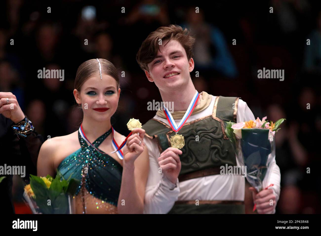 Saint Petersburg, Russia. 05th Mar, 2023. Vasilisa Kaganovskaya and ...