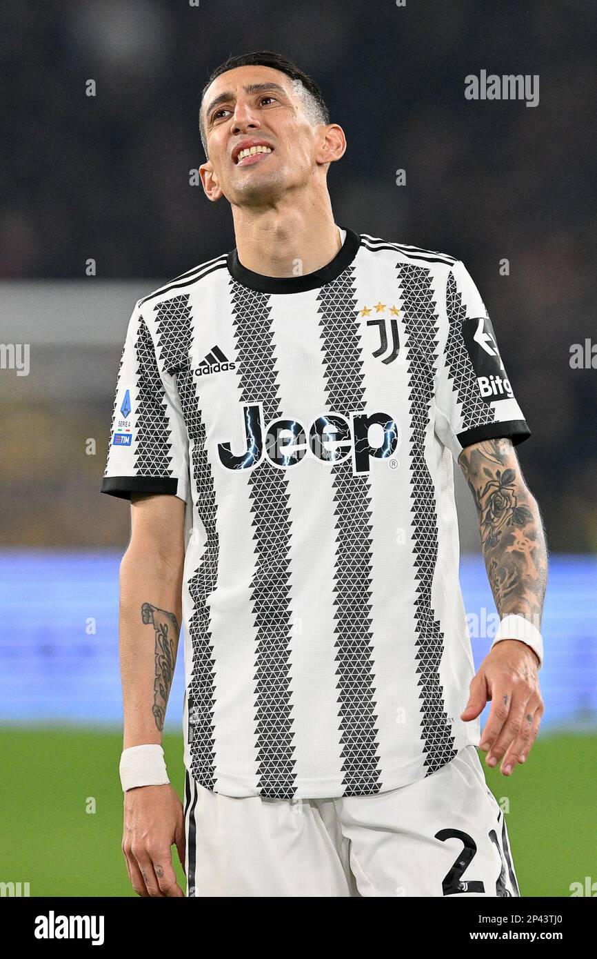 Angel Di Maria of FC Juventus During Serie A 2022-2023 Match, Stadio ...