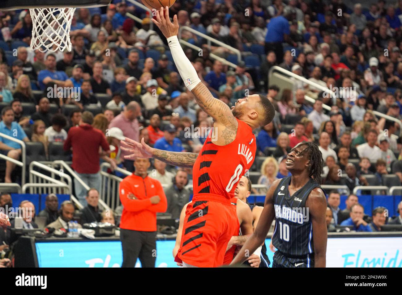 Orlando, Florida, USA, March 5, 2023, Portland Trail Blazers guard ...