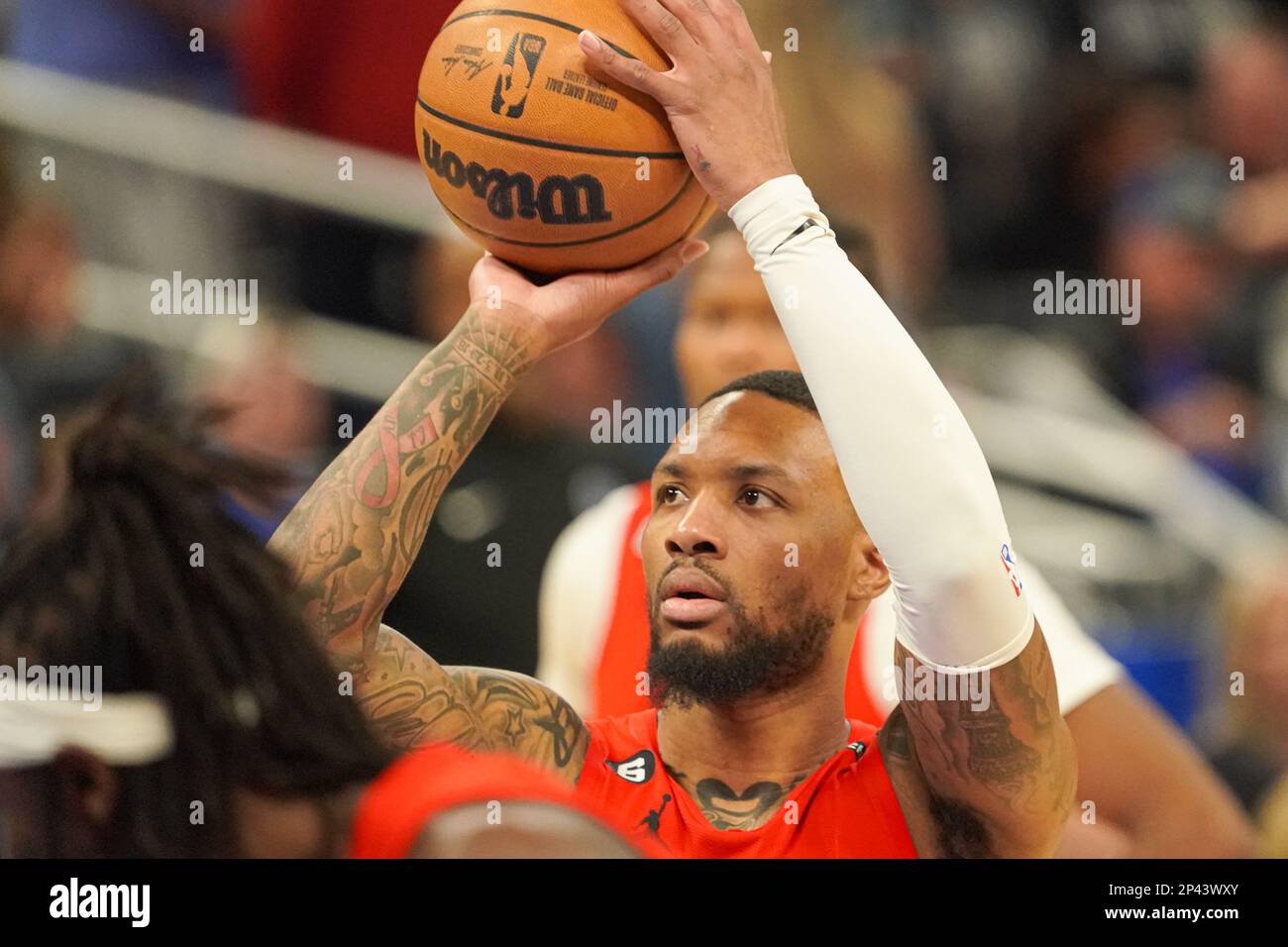 Damian lillard 2023 hi-res stock photography and images - Alamy